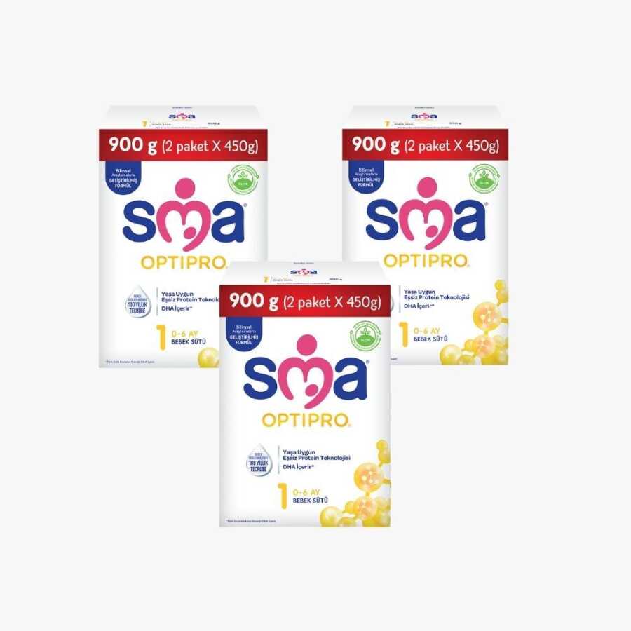 SMA Optipro 1 Probiyotik Bebek Sütü 3lü 900 gr Fiyatı, Yorumları ...